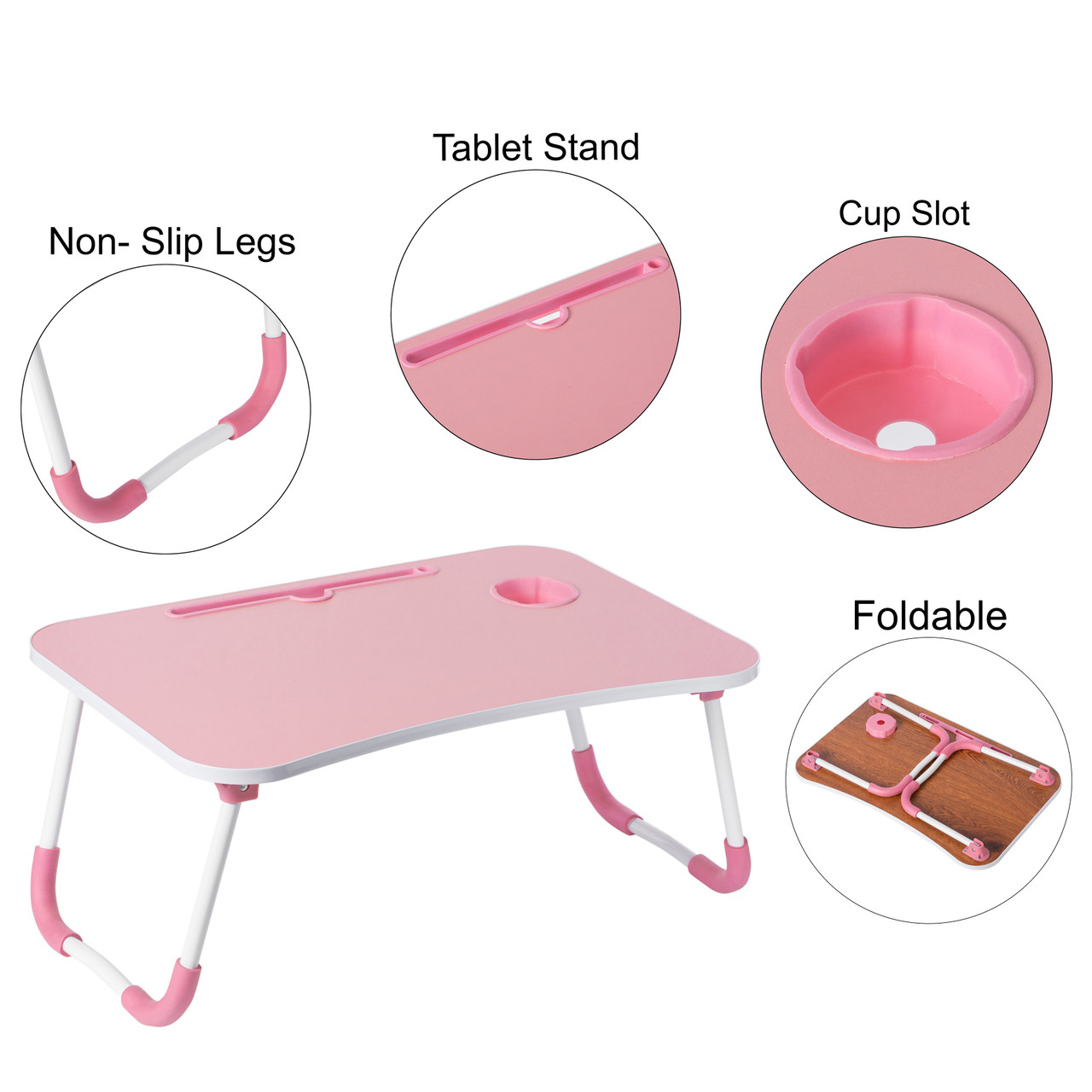 Buy Wholesale QI003987 Bed Tray Laptop Foldable Table, Kids Lap Desk ...