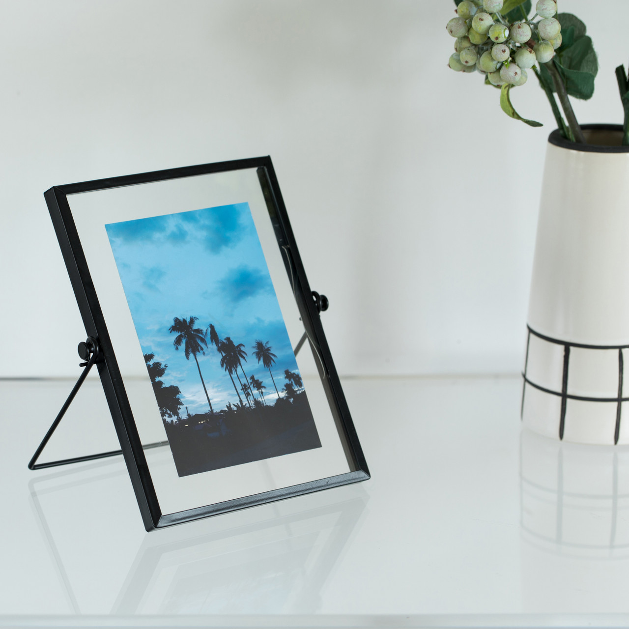 Buy Wholesale QI004066 Modern Metal Floating Tabletop Photo Picture ...