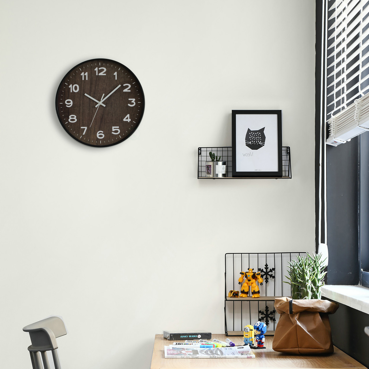 dining room wall clock decor