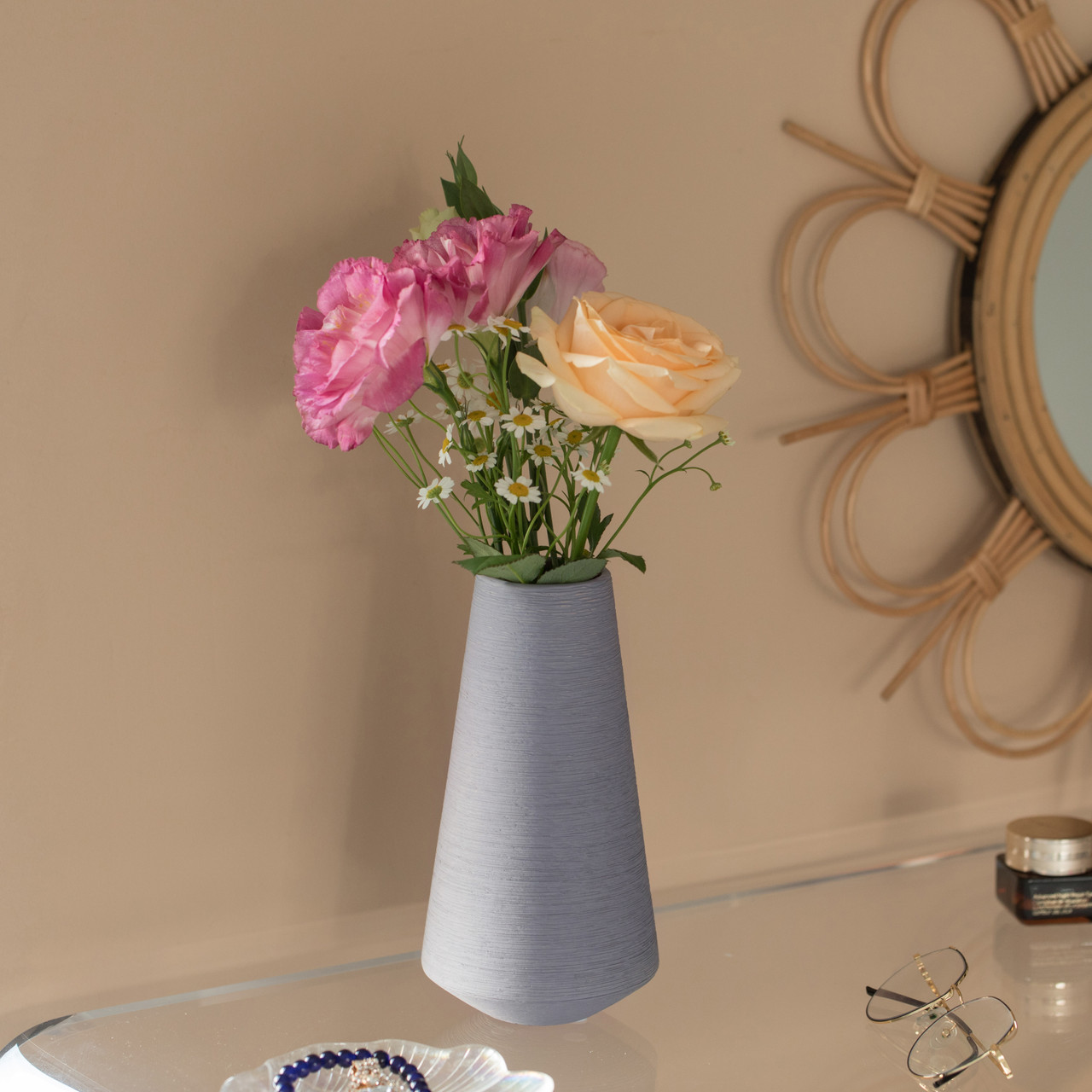 Buy Wholesale QI004347 Decorative Ceramic Round Cone Shape Centerpiece ...