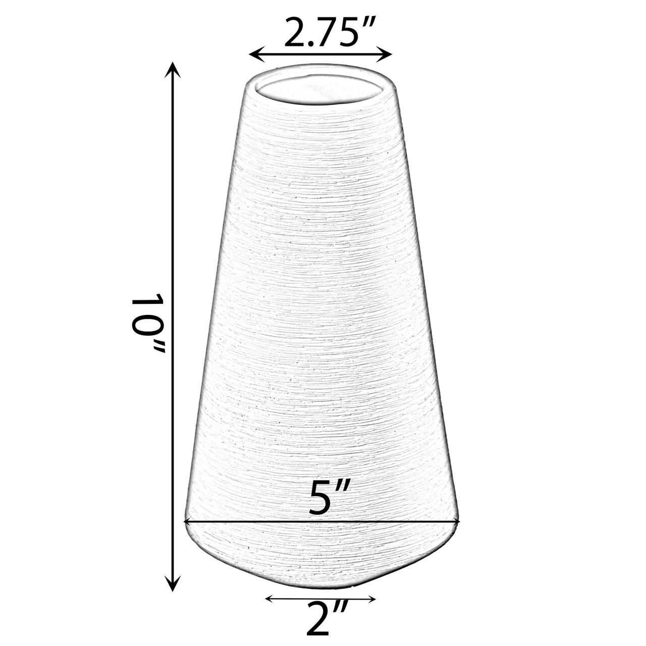 Buy Wholesale QI004347 Decorative Ceramic Round Cone Shape Centerpiece ...