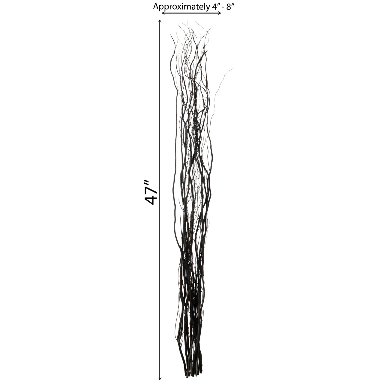 Buy Wholesale QI004588 47" Natural Decorative Dry Branches Birch Sticks ...
