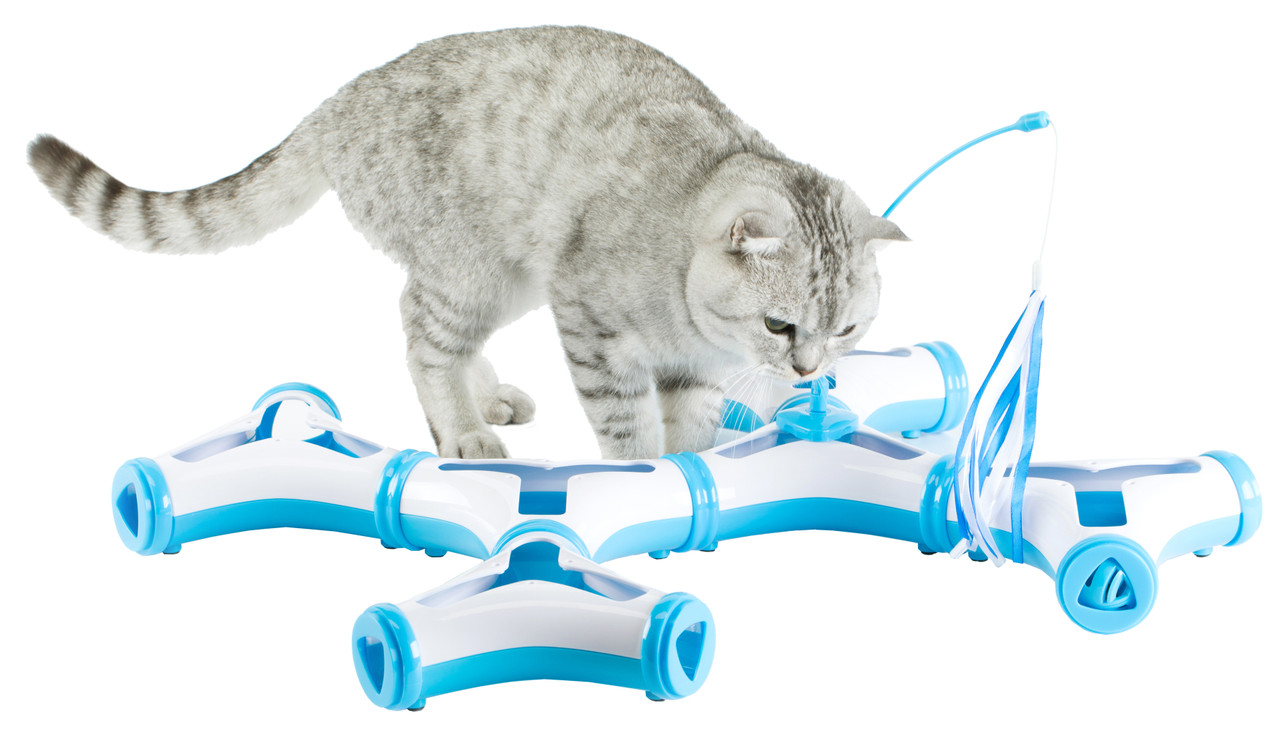 Buy Wholesale QI003705 Configurable Interactive Cat Toy with Spring ...