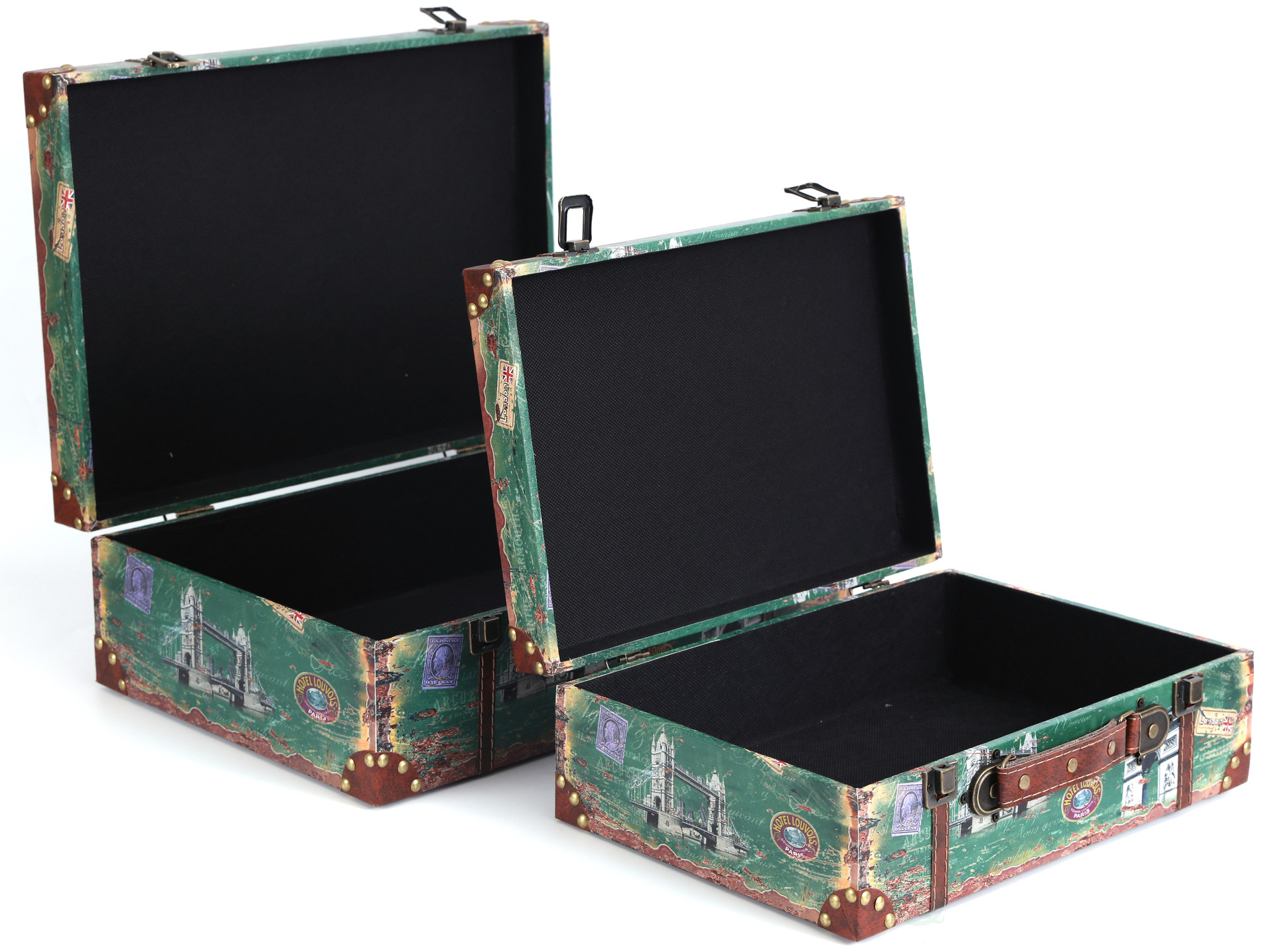 Buy Wholesale QI003086.2 Vintage Style European Luggage Suitcase-Set of 2