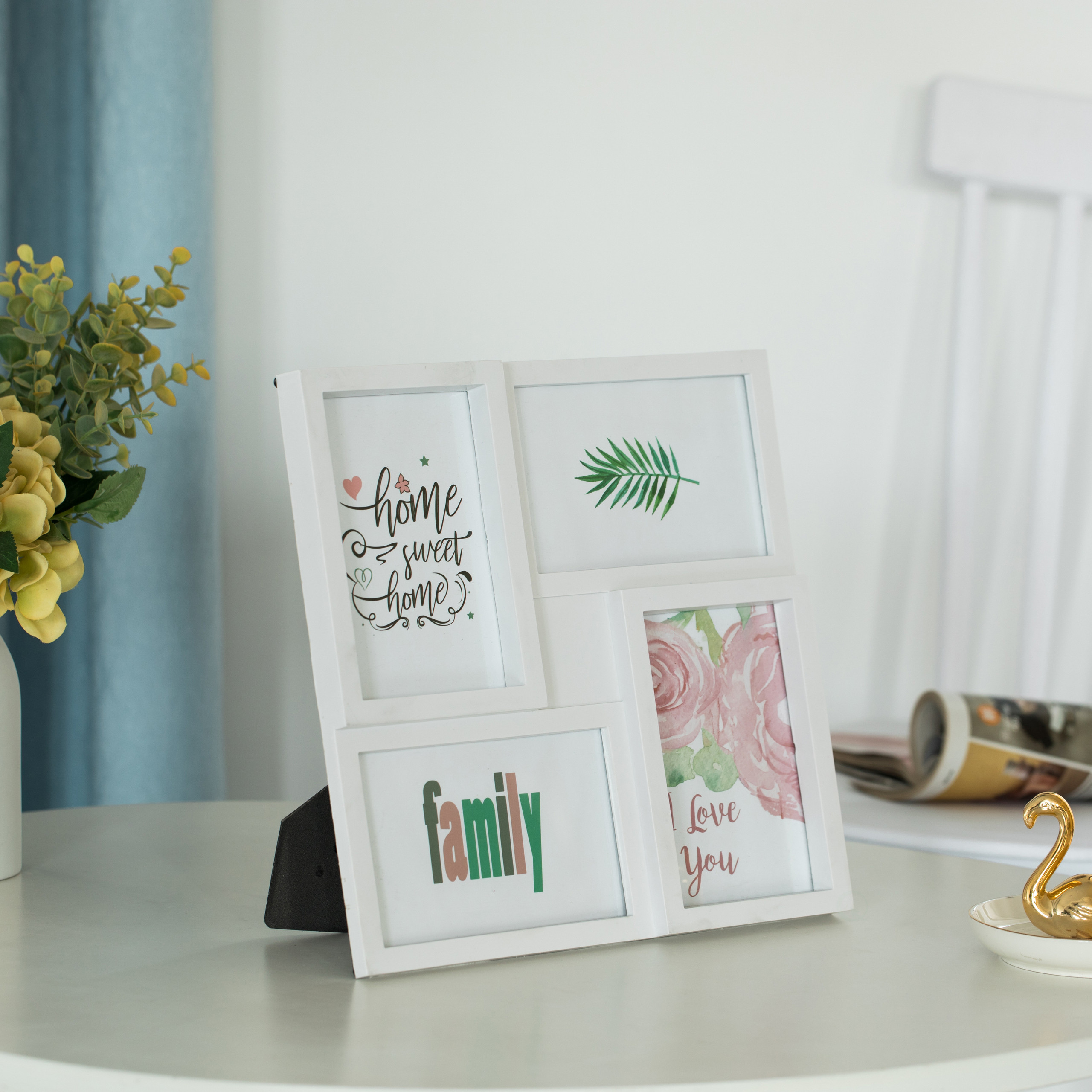 Buy Wholesale QI004489.WT Decorative Modern Multi Photo Holder Tabletop ...