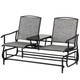 Buy Wholesale QI004528 Two Person Outdoor Double Swing Glider Chair Set ...