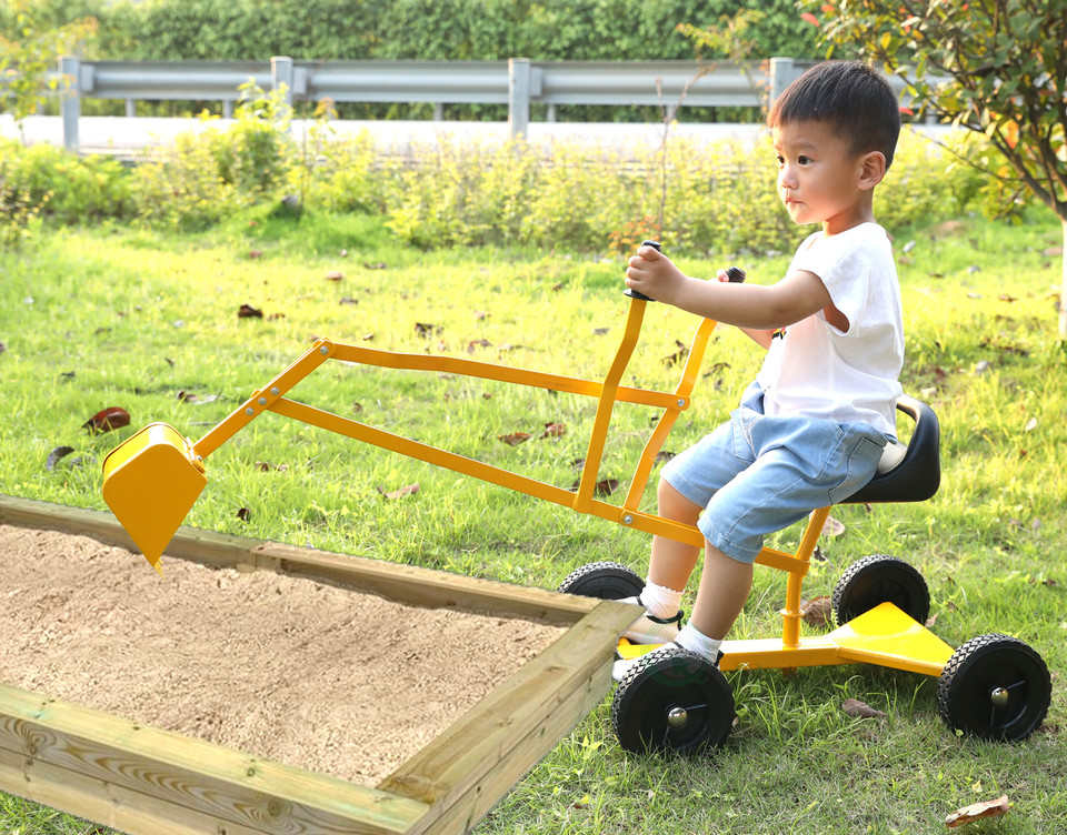 Buy Wholesale QI003379 Metal Sand Digger Toy Crane for Sandbox