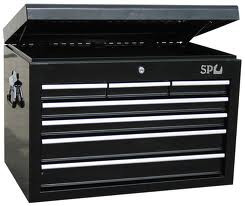 SP Tools 7 Drawer Custom Series Steel Tool Cabinet SP40101