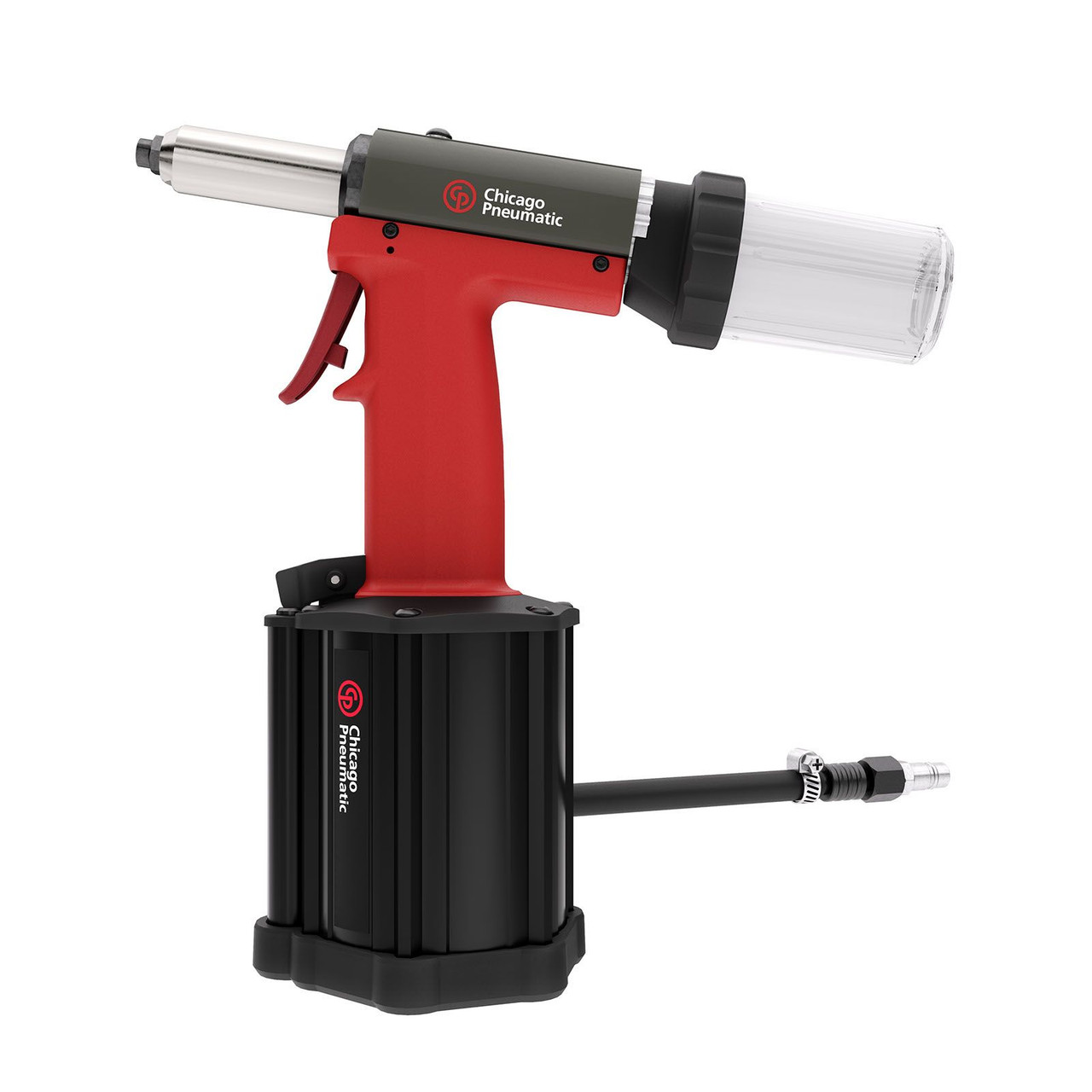 Pneumatic rivet squeezer store