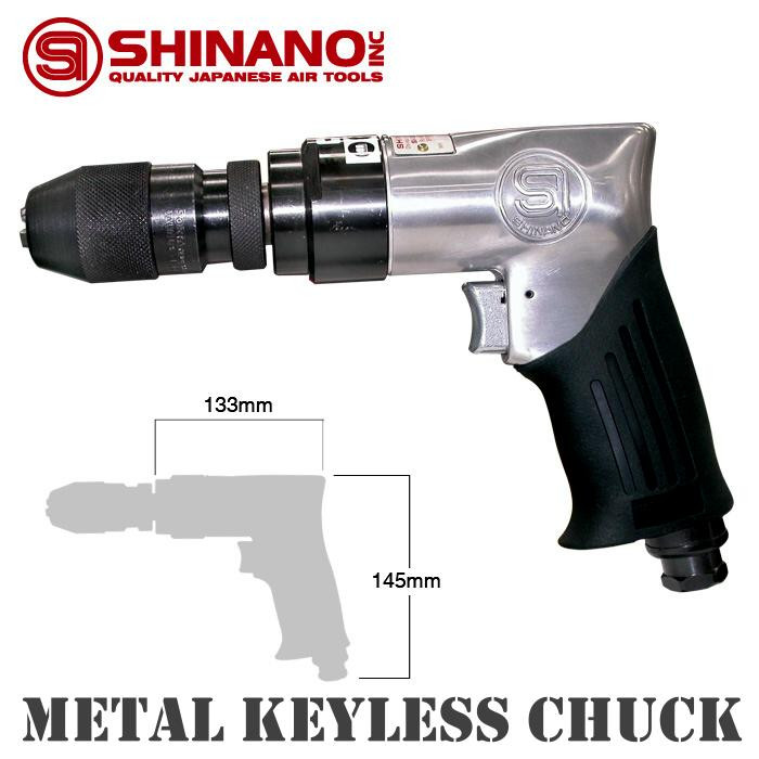 SI5300AMK Shinano 10mm Precision Metal Keyless chuck Non Reversing