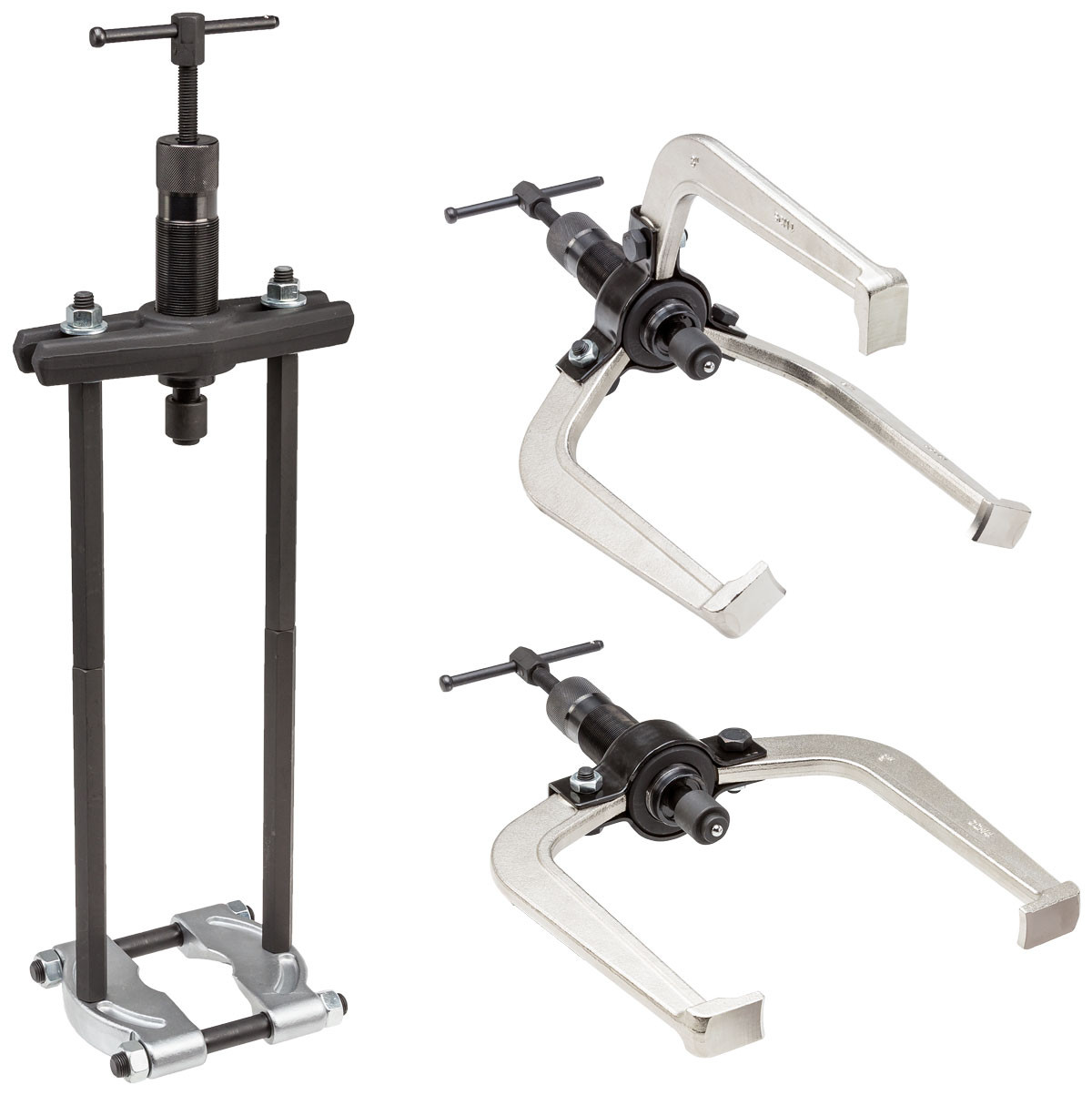 GHPK, GEIGER 12 TONNE MASTER MULTI BEARING HYDRAULIC PULLER SET