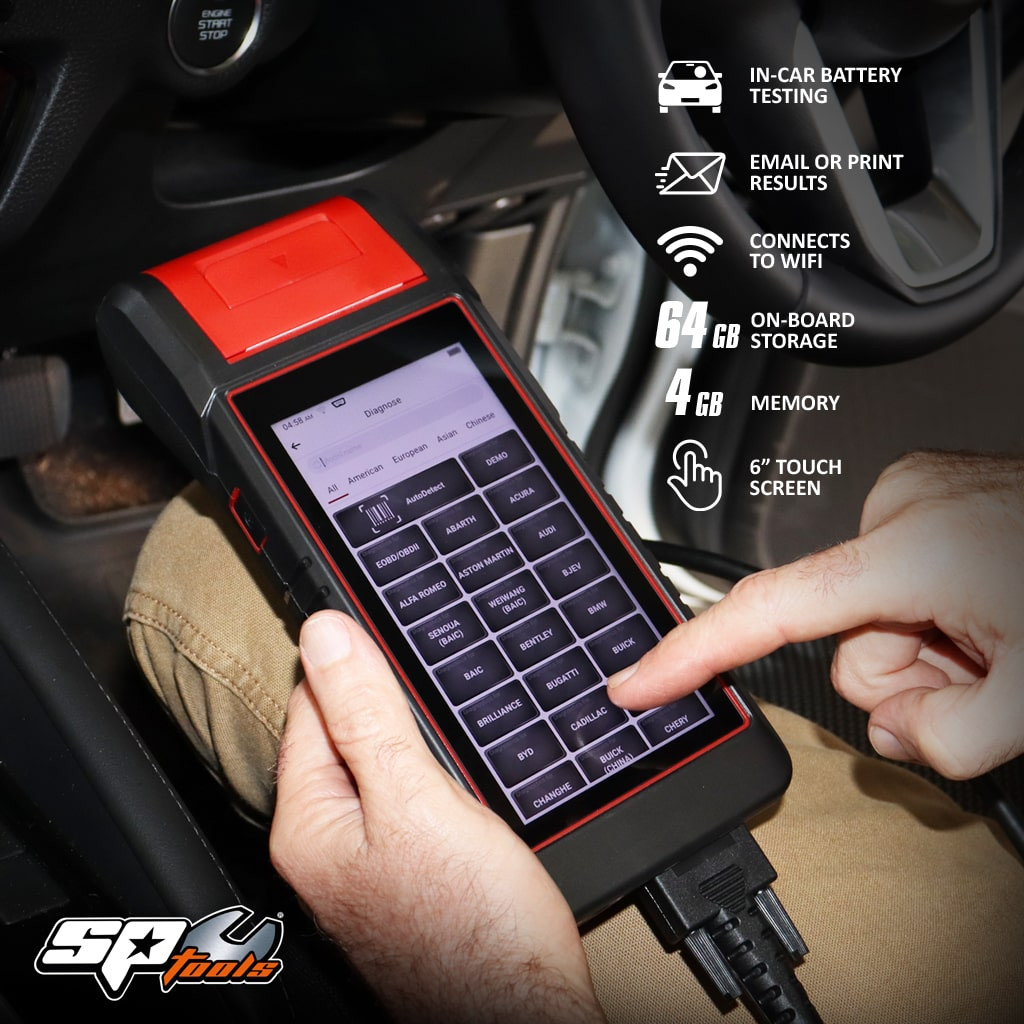 SP61170 , SP Tools 5 in 1 Multi-Function Smart Tool With Wifi & Built ...
