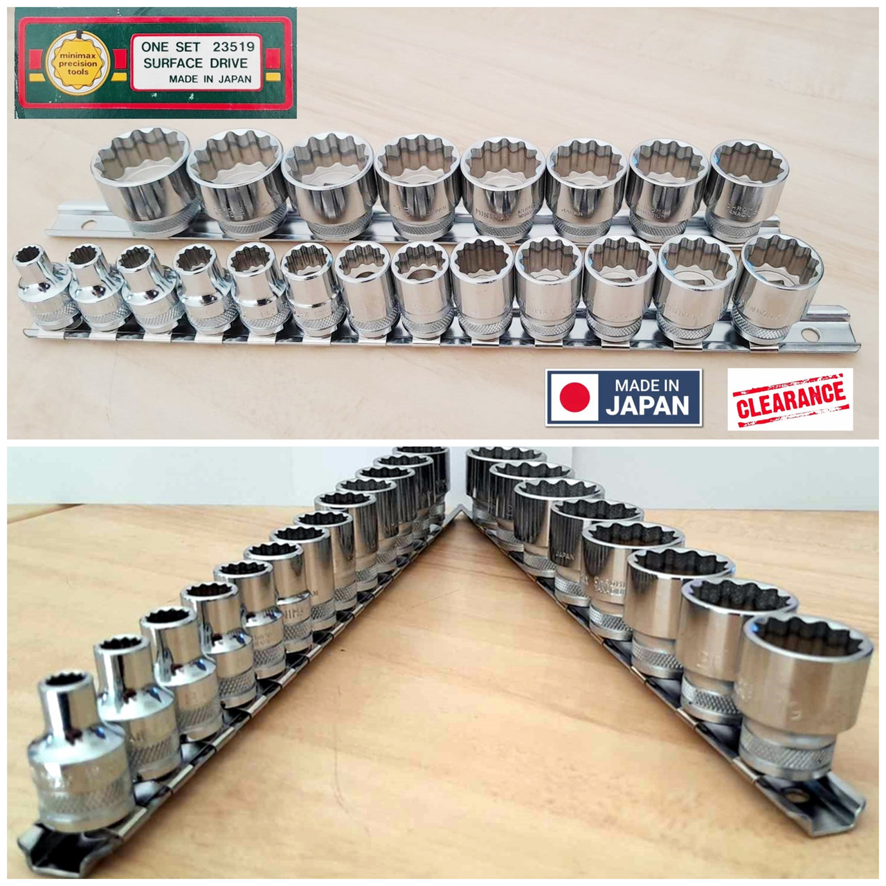 Minimax MM 3/8" Surface Drive Premium Sockets New Stock!