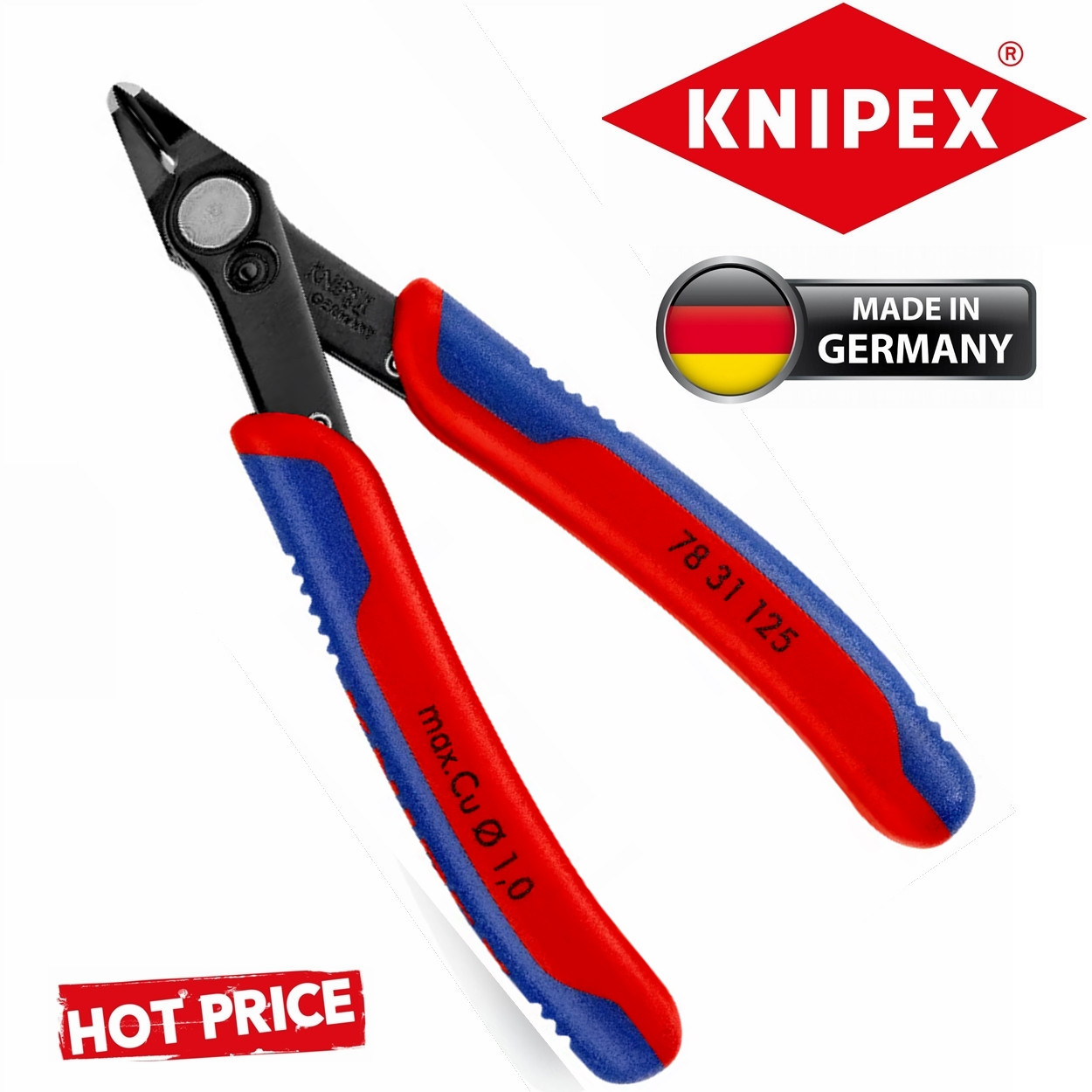 78 81 125 | Knipex Electronic Super Knips 125mm Made In Germany