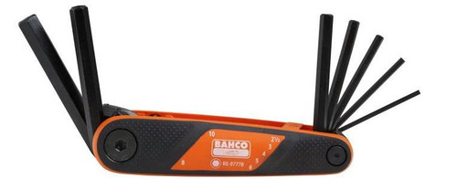 Bahco Hex Key Set 7 pce BE9777B