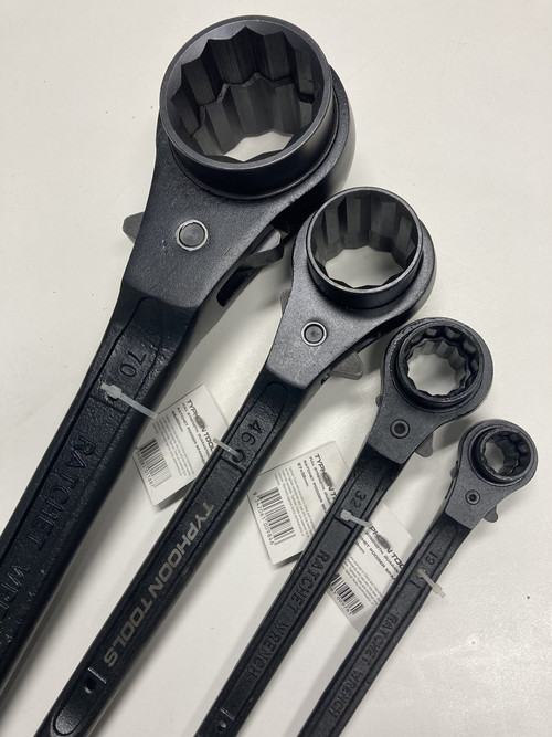 TYPHOON RATCHETING PODGER SPANNER 36 x 41mm