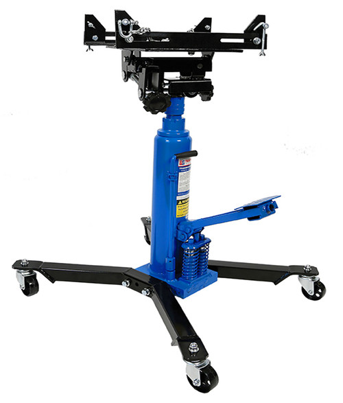 2052, TRADEQUIP HEAVY DUTY TRANSMISSION JACK 4 WAY TILT