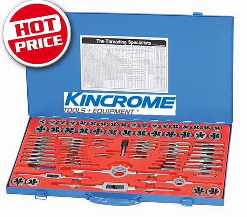 Kincrome Tap Die Set 87 Pce K12087