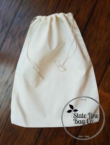 Premium Cotton Muslin Bags, Totes, Drawstring Bulk/Wholesale | StateLine