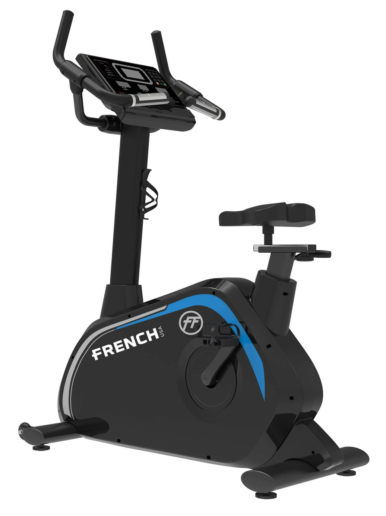 French Fitness FFS Silver Dual Bicep Curl / Tricep