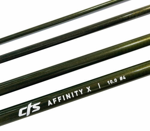 Affinity X 9'0" 4 Weight 4 Piece Rod Blank Dark Urban Green - FlySpoke