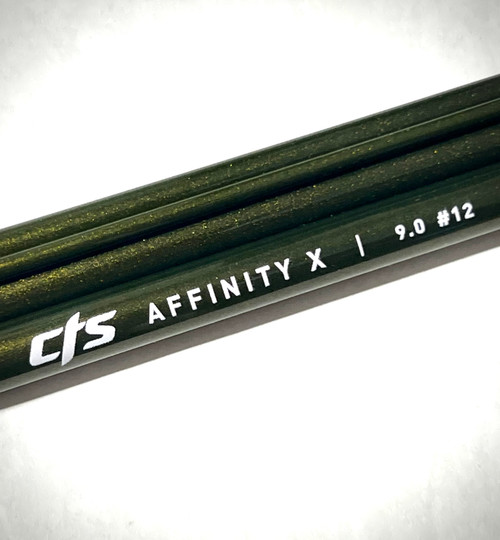 Affinity X 9'0" 12 Weight 4 Piece Rod Blank Dark Urban Pearl - FlySpoke