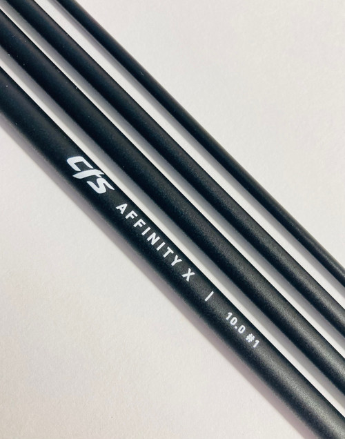 Affinity X 10'0" 1 Weight 4 Piece Rod Blank Satin Black - FlySpoke