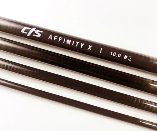Affinity X 10'0" 2 Weight 4 Piece Rod Blank Golden Brown - FlySpoke