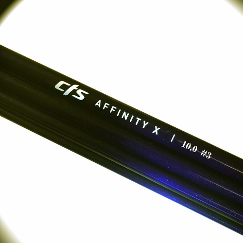 Affinity X 10'0" 3 Weight 4 Piece Rod Blank Cobalt Blue - FlySpoke