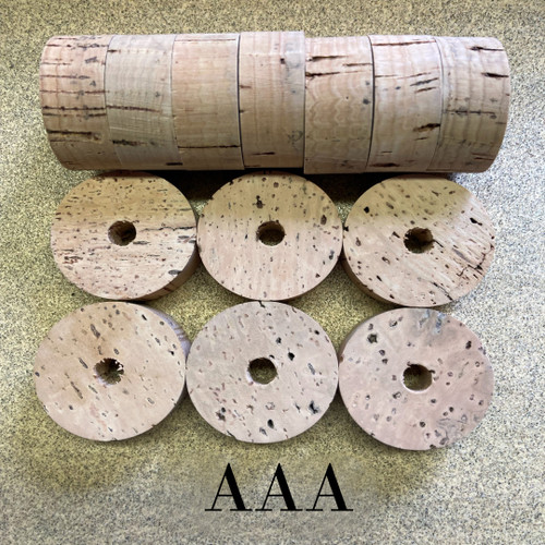 AAA Grade Natural Cork Rings - FlySpoke
