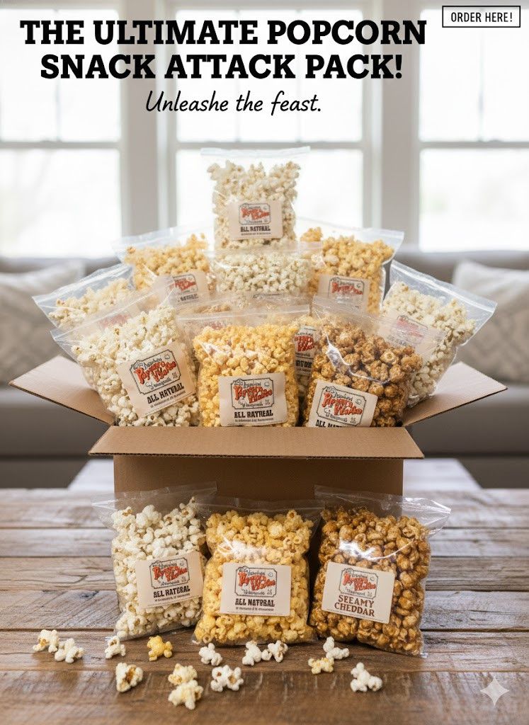 Snack Attack Pack Assortment - Popcorn Works
