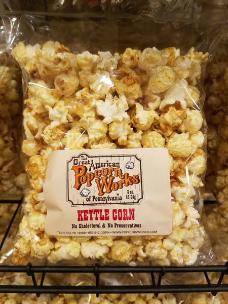 Kettle Corn - 3oz bag - Popcorn Works
