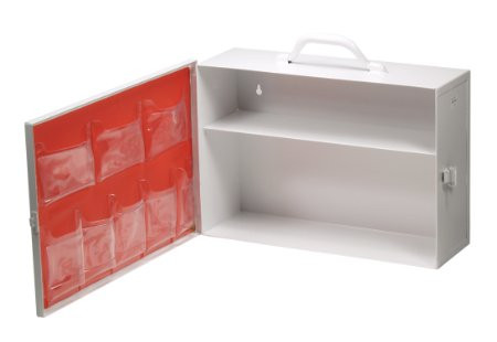 First Aid Kit- 2 shelf with Side Door and pockets- EMPTY KIT ONLY