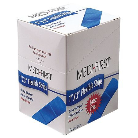 Hi Vis Blue Bandages are great for the food industry.