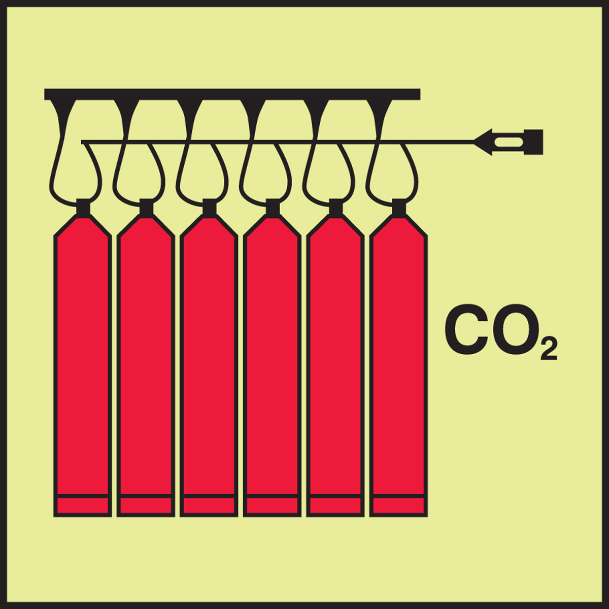 Co2 Battery IMO Sign MLMR606