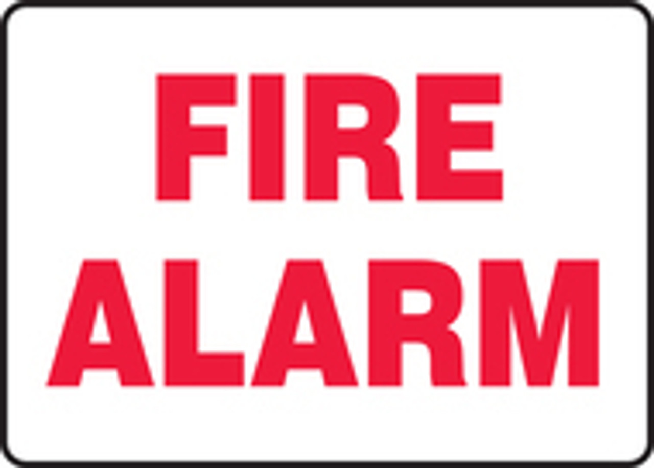 Fire Alarm Signs direct employees to your fire alarms.