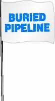 Marker Stakes allow you to easily mark buried utility lines