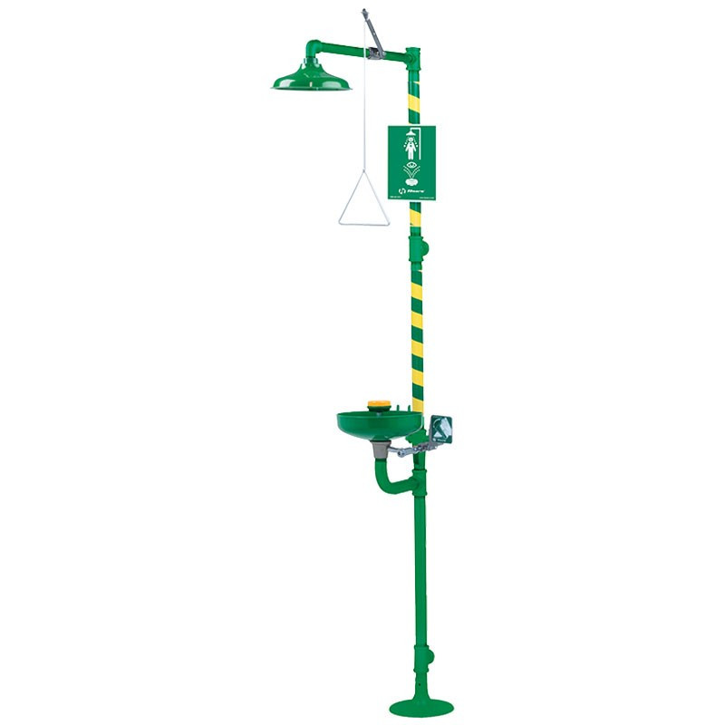 Corrosion Resistant Emergency Shower and Eyewash- Haws