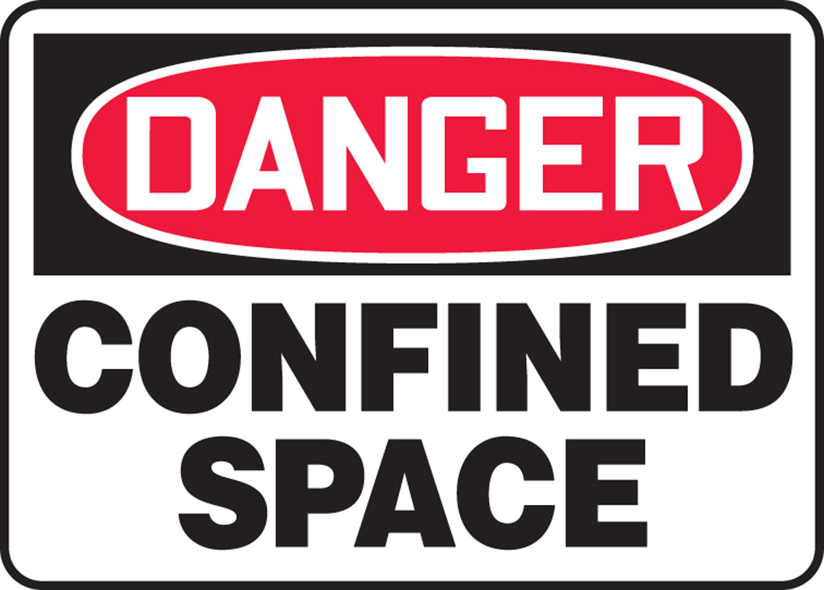 Danger - Confined Space