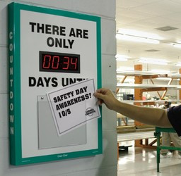 Countdown Digi Day Plus Safety Scoreboard- There Are Only #### Days