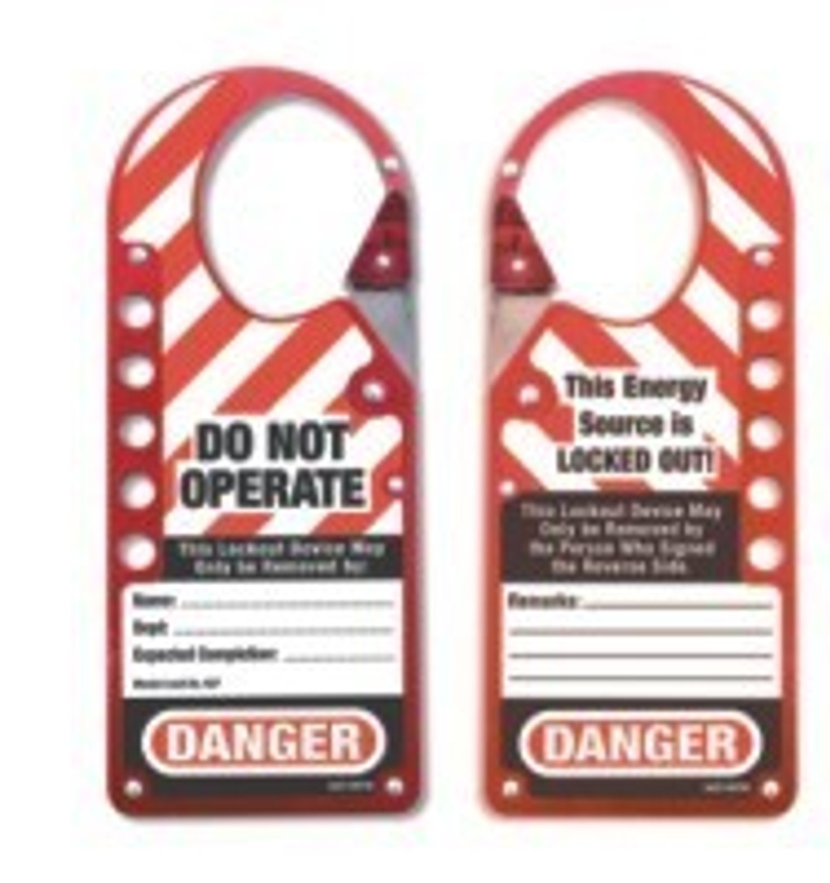 Hasps to use for lockout procedures on your jobsite.