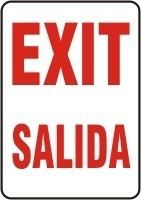 Multilingual Signs work to promote safety in 2 languages.