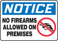 Concealed Weapons, Devices & Substances Signs for safety.