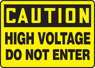 High Voltage & Hazard Signs to keep your facility marked.