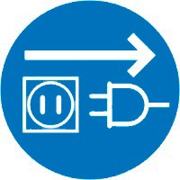 (Unplug Electrical Supply)