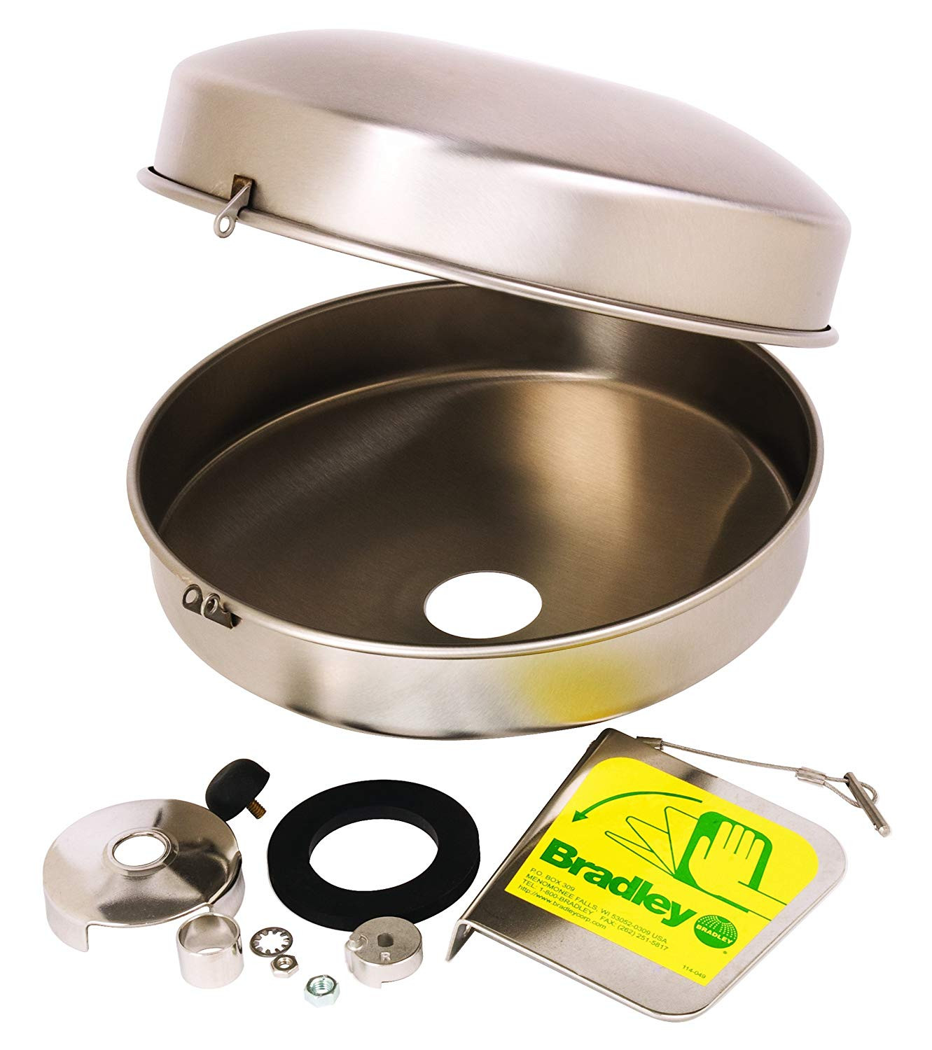 Haws 9102 Emergency Eyewash Dust Cover- Stainless Steel