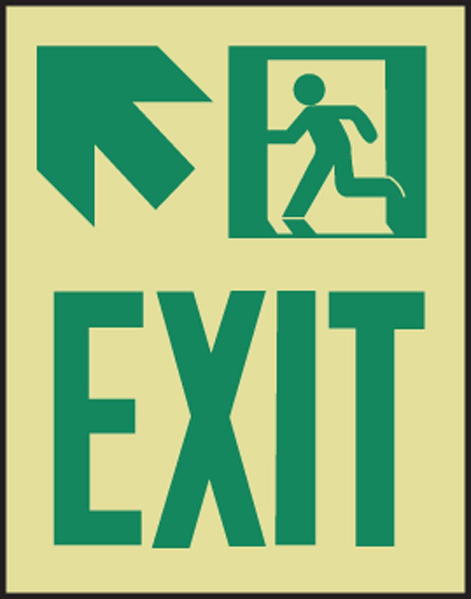 Exit Floor Sign - First Aid and Safety Online