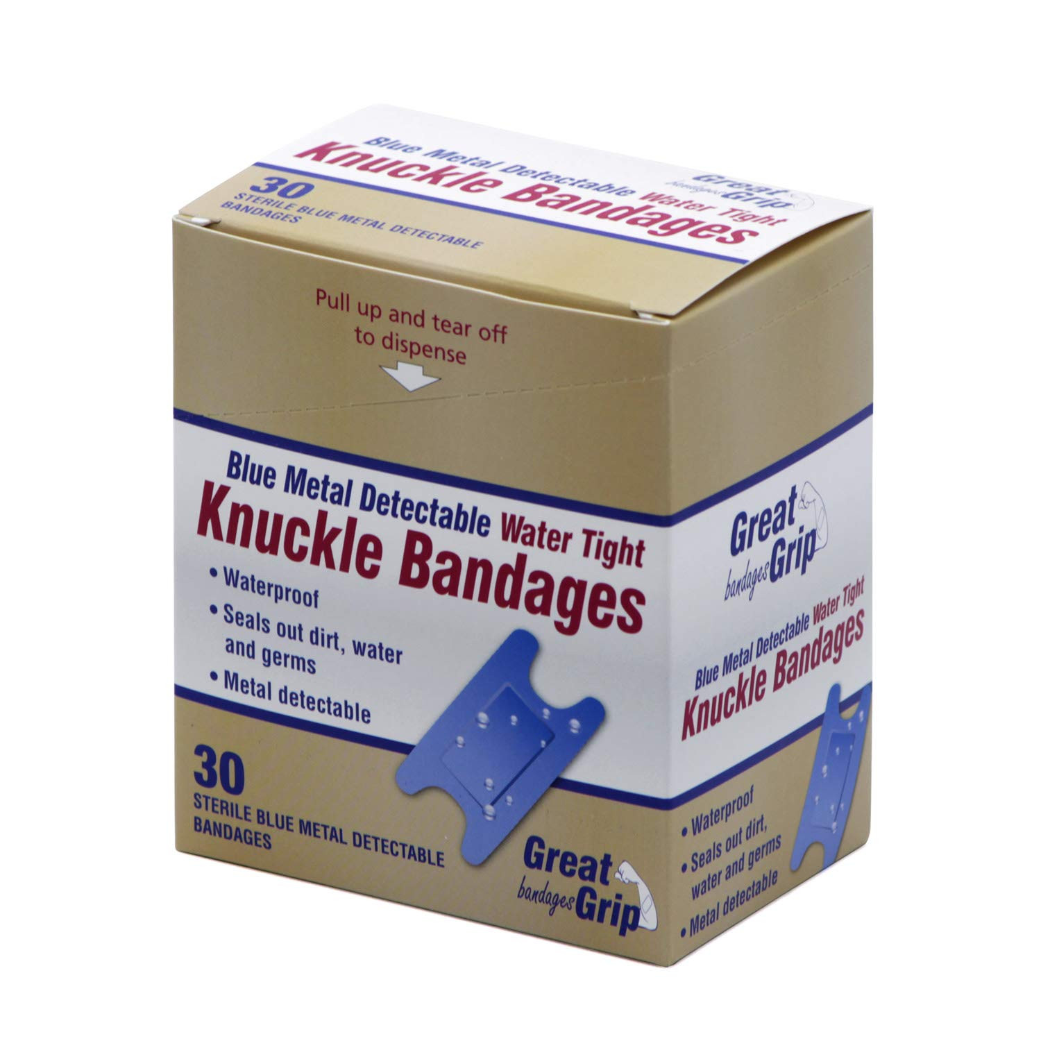 Hi Vis Blue Bandages are great for the food industry.
