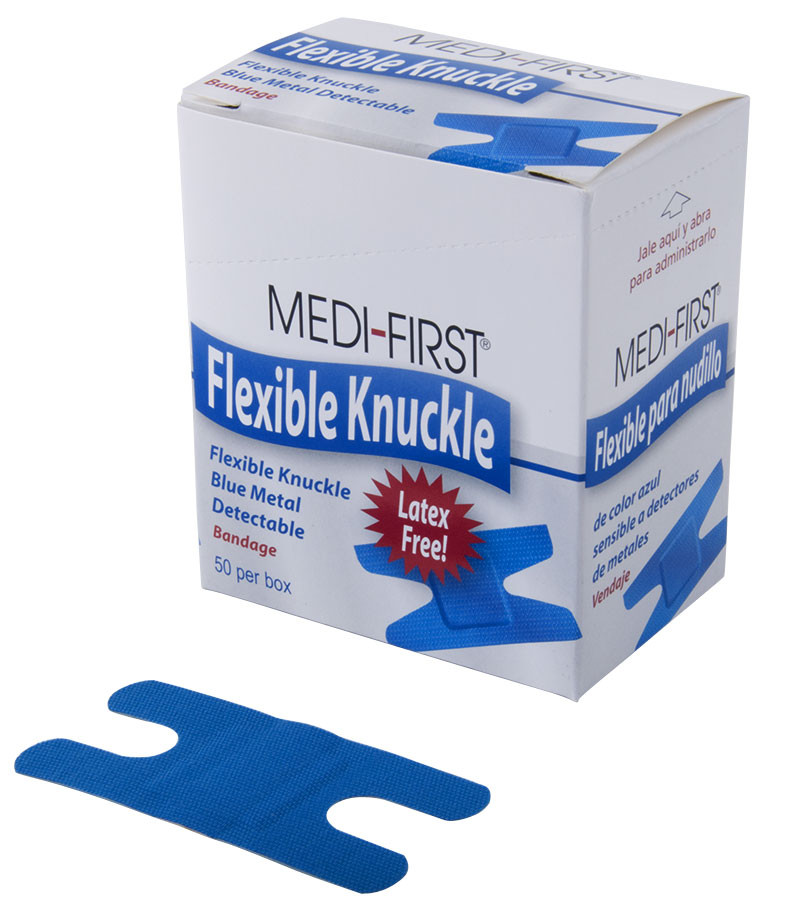 Hi Vis Blue Bandages are great for the food industry.