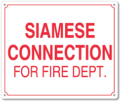 Siamese Connection For Fire Department provides information